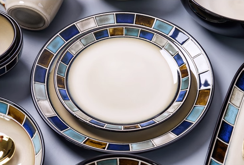 Zeina Premium Stoneware Dinnerware Set – Venetto Design