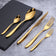 Aristo Gold Luxury Cutlery Set