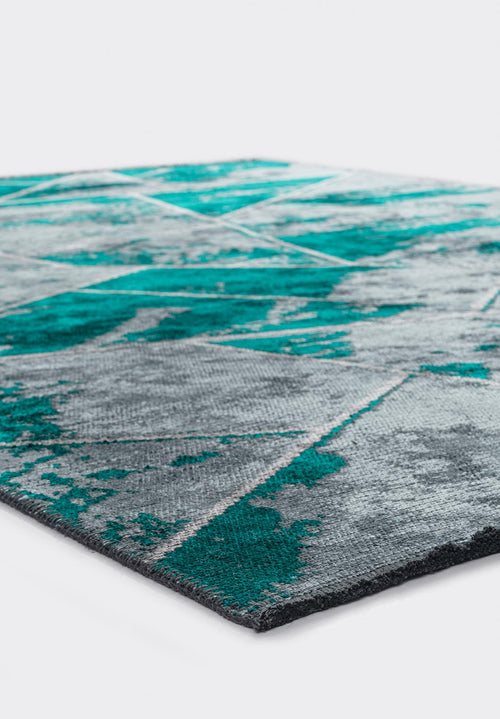 Bremen Blue - Dark Turquoise Rug