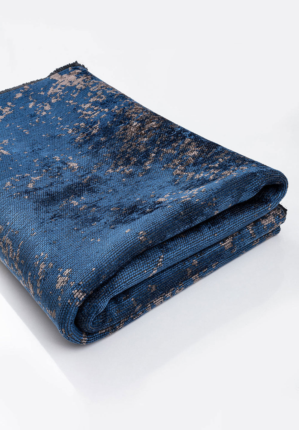 Nostalgia Dark Grey - Navy Blue Rug