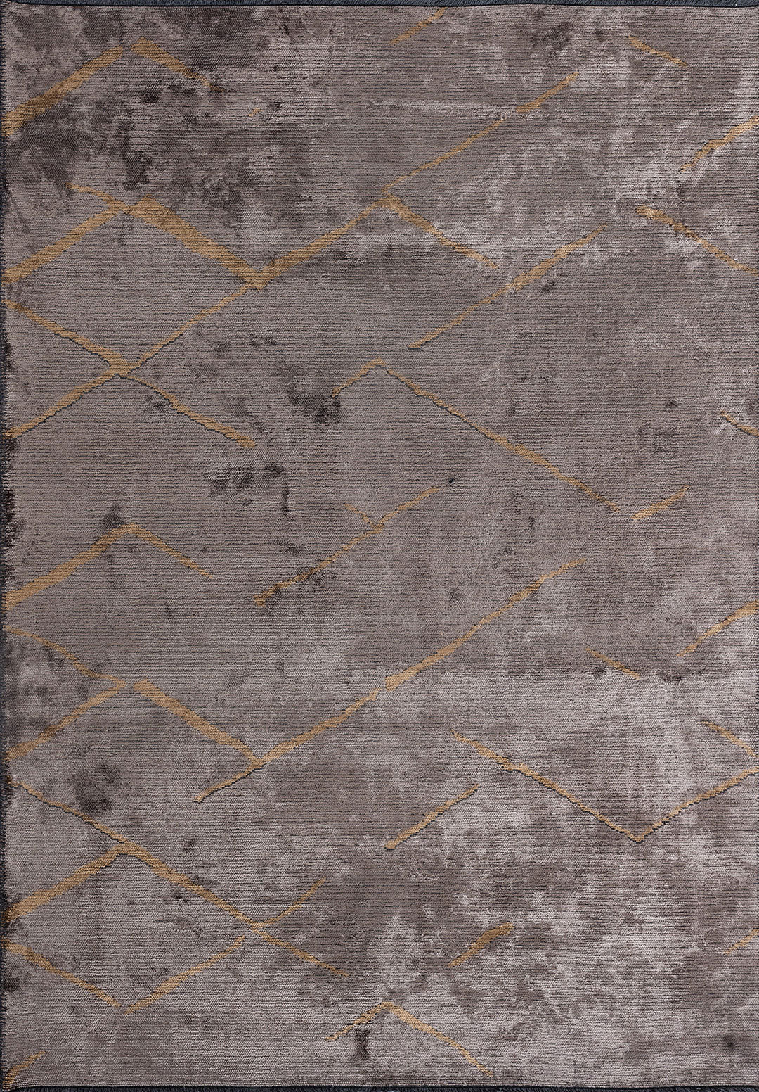 Wave Light Brown - Dark Grey Rug